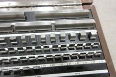 Machines Used | Starrett Webber Metric Gage Block Set, 1.0005 to 100mm ...