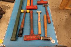 Machines Used | Assorted Hammers & Mallets