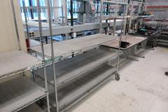 Machines Used | Metro 4-Tier Rolling Wire Rack