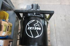 Machines Used | Royal Filtermist FX1200, Mounted on Floor Mount Stand ...