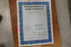 Machines Used | Moore Precision Cylindrical Square Model 824CN in Wood Case