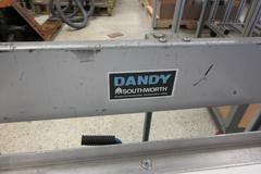 Machines Used | Dandy 1100lb Capacity Hydraulic Lift Cart with ...
