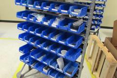 Machines Used | Acro-Mils Double Sided Rolling Bin Storage Systems with ...