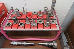 Machines Used | NST-40 Taper Tool Holders on Cart with Tool Caddy ...