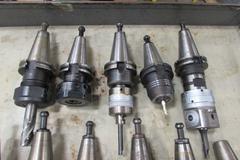 Machines Used | Cat 40 Taper Tool Holders (11) Including: (3) Offset ...