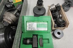 Machines Used | Assorted Greenlee Punches Including (1) Subminiture ...