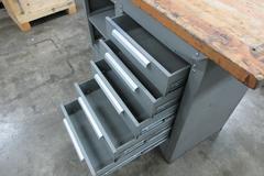 Machines Used | Kennedy Work Bench with Solid Wood Top and (5) Drawers