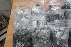 Machines Used | Large Lot of Command Collet Nuts and Collet Wrenches