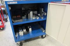 Machines Used | Stanley Vidmar Single Door Rolling Cabinet with ...