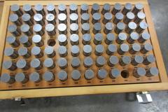 Machines Used | 2 Meyer Gage Pin Sets in Wood Cases, .061" - .250 ...