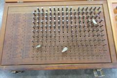 Machines Used | 2 Meyer Gage Pin Sets in Wood Cases, .061" - .250 ...