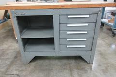 Machines Used | Kennedy Work Bench with Solid Wood Top and (5) Drawers
