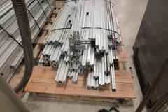 Machines Used | Aluminum 80/20 Extrruded Framing Rails on Pallet