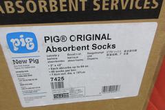 Machines Used | 4 Boxes Pig Original Absorbent Socks, 3"x42" Size 40 ...
