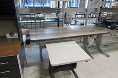 Machines Used | Adjustable Height Work Bench with Upper Shelf