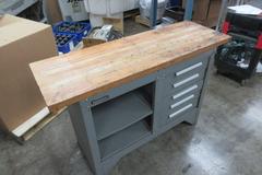Machines Used | Kennedy Work Bench with Solid Wood Top and (5) Drawers