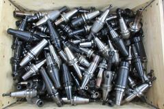 Machines Used | Large Lot BT40 Command Tool Holders, Various Types ...