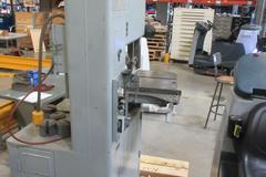 Machines Used | Grob NS18 Vertical Band Saw with Blade Welder/Grinder