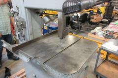 Machines Used | Grob NS18 Vertical Band Saw with Blade Welder/Grinder