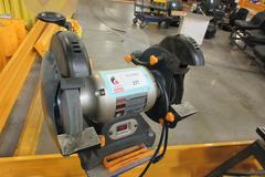 Machines Used | Ryobi 8" Double End Pedestal Grinder with Wire Wheel