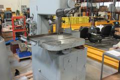 Machines Used | Grob NS18 Vertical Band Saw with Blade Welder/Grinder