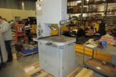 Machines Used | Grob NS18 Vertical Band Saw with Blade Welder/Grinder
