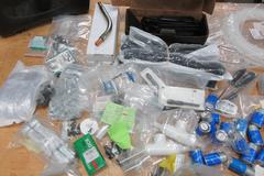 Machines Used | Mystery Box of Miscellaneous Tools, Tubing, Nuts, Bolts ...
