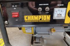 Machines Used | Champion Portable Generator, 4000 Peak Watts, 120-Volt ...
