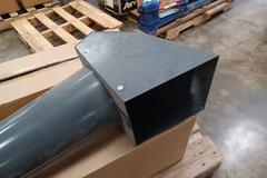 Machines Used | Haas Compression Style Chip Chutes, New (3)