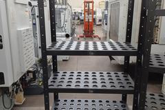 Machines Used | Big Bear Cat 40 Tool Holder Racks, (3). 500 Total Tool ...