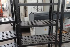 Machines Used | Big Bear Cat 40 Tool Holder Racks, (3). 500 Total Tool ...
