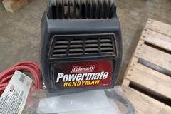 Machines Used | Coleman Powermate Handyman 4HP Air Compressor with 11 ...