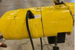 Machines Used | Yale 1/2-Ton Chain Hoist with Pendant Control