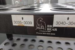 Machines Used | Big Bear Cat 40 Tool Holder Rack with 200 Positions.