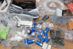 Machines Used | Mystery Box of Miscellaneous Tools, Tubing, Nuts, Bolts ...