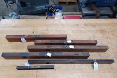 Machines Used | (6) Levels Including Stanley, Disston & Starrett