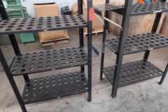 Machines Used | Big Bear Cat 40 Tool Holder Racks, (2). 400 Total Tool ...