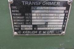 Machines Used | Kasuga E.W. TK-Transformer
