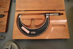 Machines Used | Micrometer and Micrometer Clamps, Starrett 1-2" , 2-3 ...