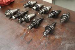 Machines Used | BT35 (10) Tool Holders w 9 ER16 Collet Holders, 1 Shell ...