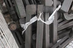 Machines Used | Wire Crate of Larger A-Style Unipunch Body Frames