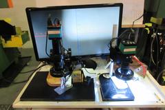 Machines Used | Microscope Inspection Station with (2) Digital ...
