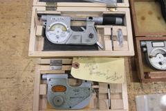Machines Used | Assortment of Pressure Micrometers and (1) Hole Gage ...