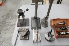 Machines Used | Assorted Tapping Heads, Indicators Stands, 3-Jaw Chuck ...