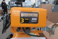 Machines Used | Harrington 3 Ton Electric Hoist with Pendant and Power ...