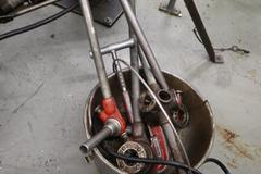 Machines Used | Ridgid Model 300 Electric Pipe Threader w Dies and ...