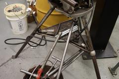 Machines Used | Ridgid Model 300 Electric Pipe Threader w Dies and ...