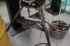 Machines Used | Ridgid Model 300 Electric Pipe Threader w Dies and ...