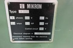 Machines Used | Mikron A22/3 Automatic Gear Hobber with Loader, S02 ...