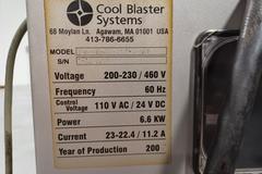 Machines Used | Cool Blaster Systems 2000psi, 4-Line High Pressure ...